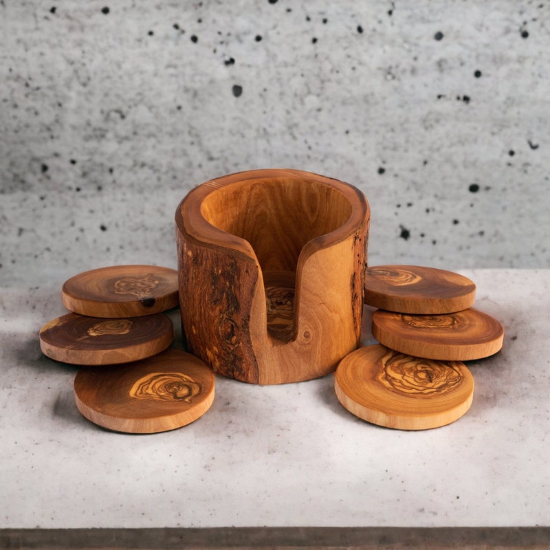 Wood Drink Coasters - Etsy