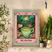 The Matcha Tarot Print - Matcha Print - Matcha Wall Art - Matcha ...