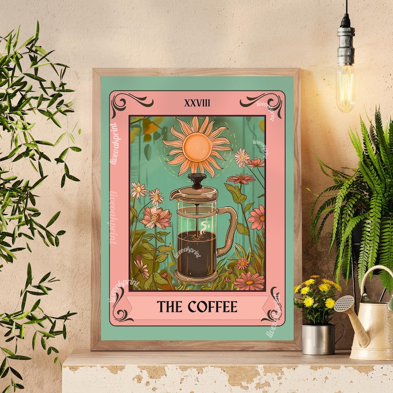 Colorful Coffee Bar Sign - Etsy