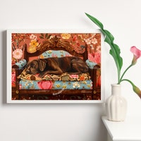 Chocolate Labrador - Etsy