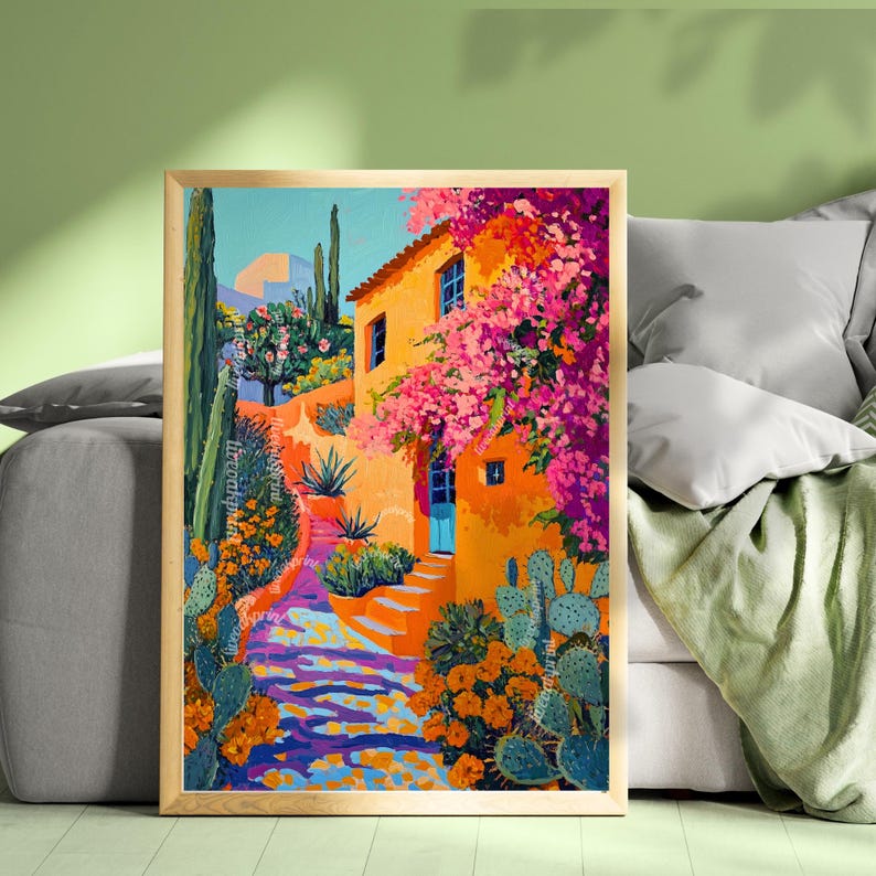 Vintage Mexican Poster – Traditional Latin Decor Mexican Prints ...