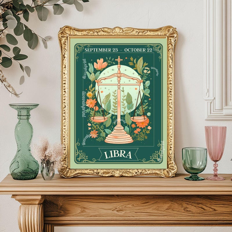 Libra Art - Etsy
