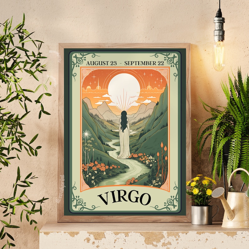 Virgo Art - Etsy Canada