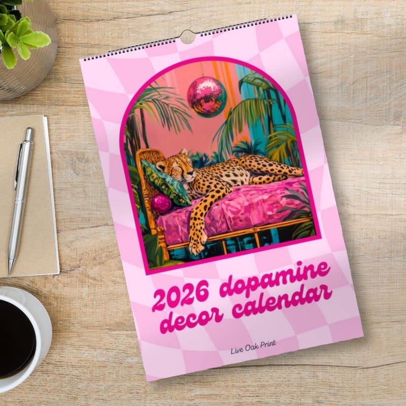 2026 Funky Calendar - Etsy