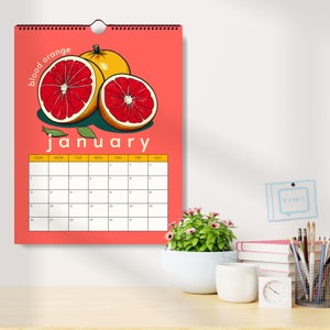 Mid-year Calendar 2024 Academic Calendar 2024-2025 Seasonal Fruits and ...