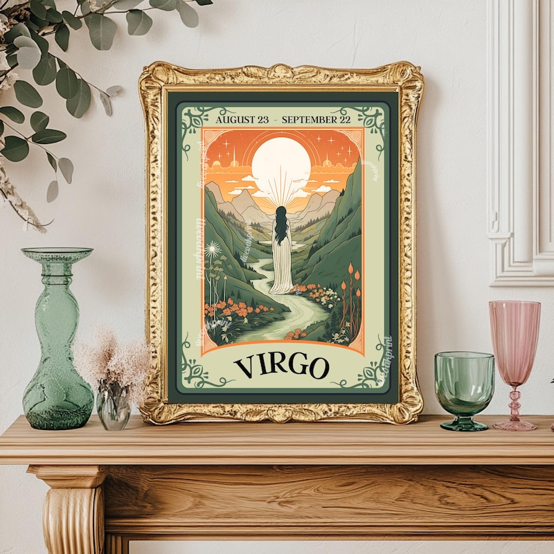 Virgo Poster - Etsy
