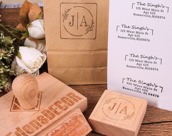 Custom Rubber Stamp Personalized Wedding Rubber - Etsy