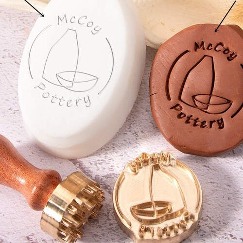 A Variety of Pottery Designs Are Available Stamp for Clay - Etsy