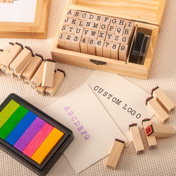 Alphabet Stamps - Etsy