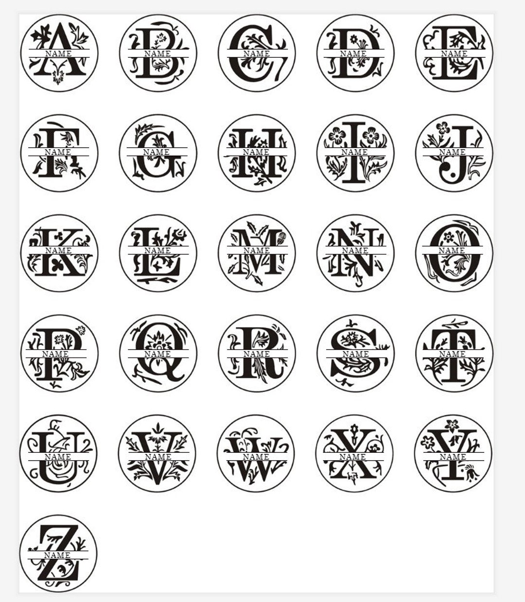 Custom Name Wax Seal Personalized Wax Stamp Seal Seal Wax - Etsy