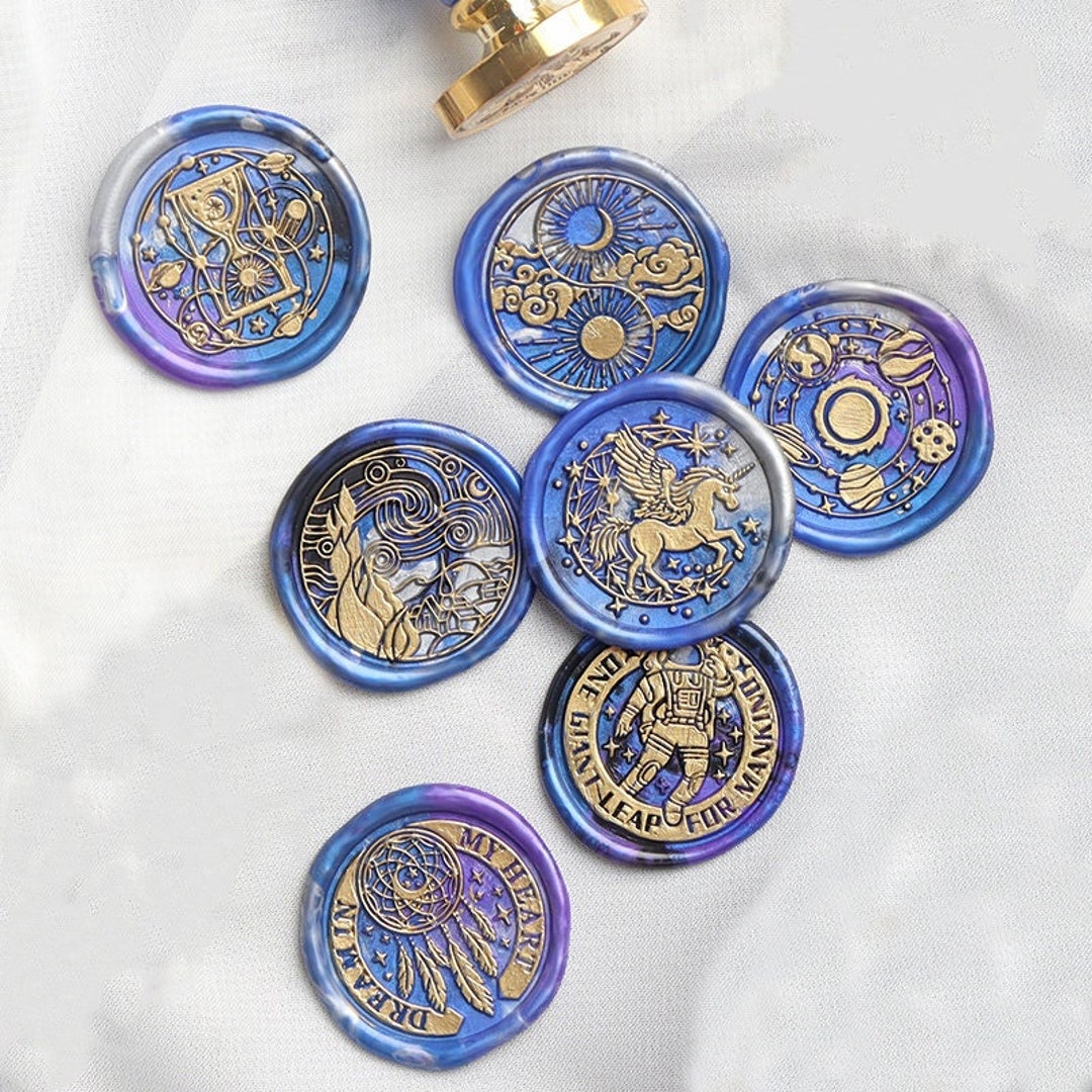 Wax Seal Kit Custom Wax Seal Setwedding Seal Kitwax Stamp - Etsy