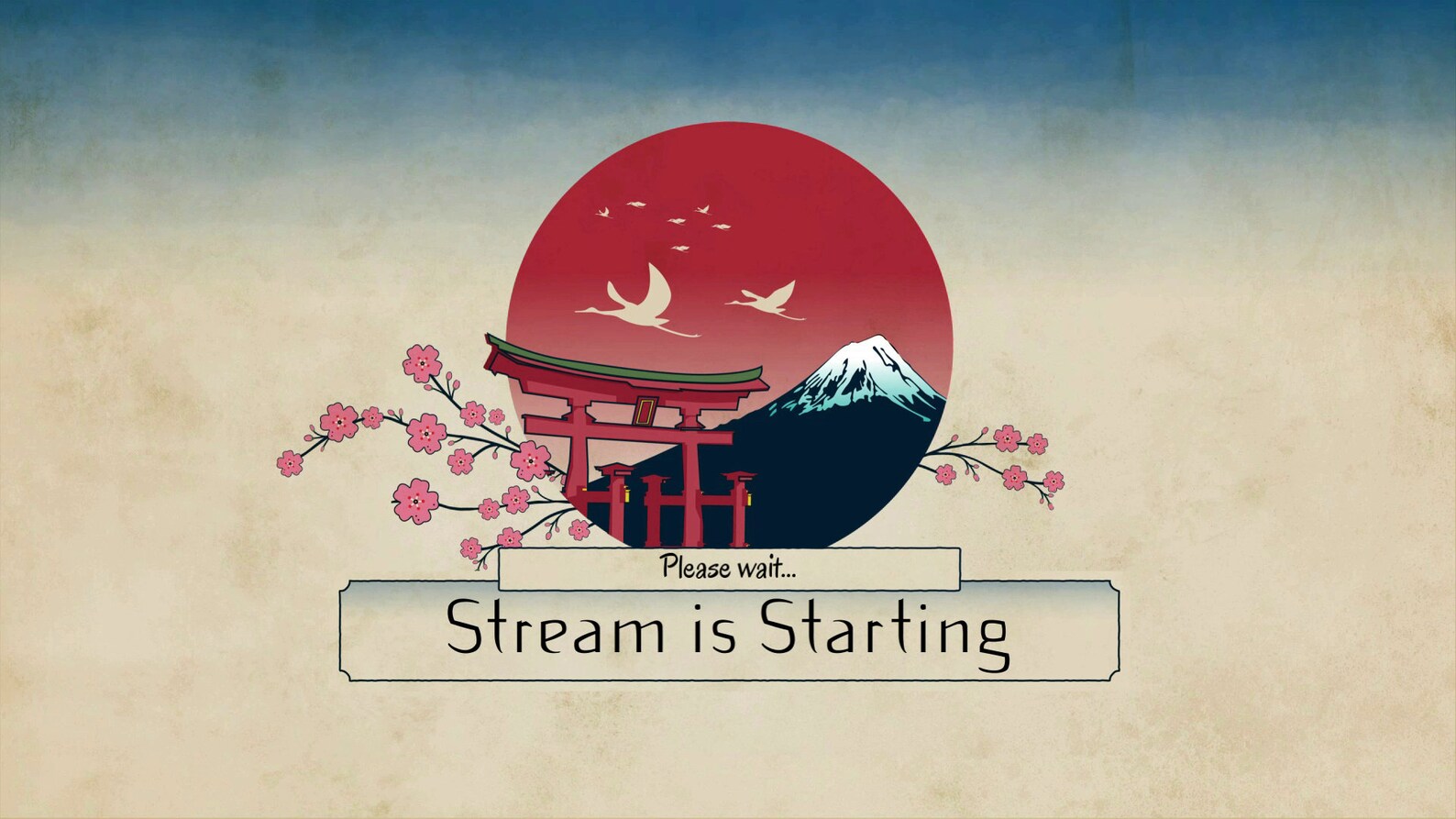 Animated Twitch Overlay Japanese Sakura Stream Overlay Package | Etsy