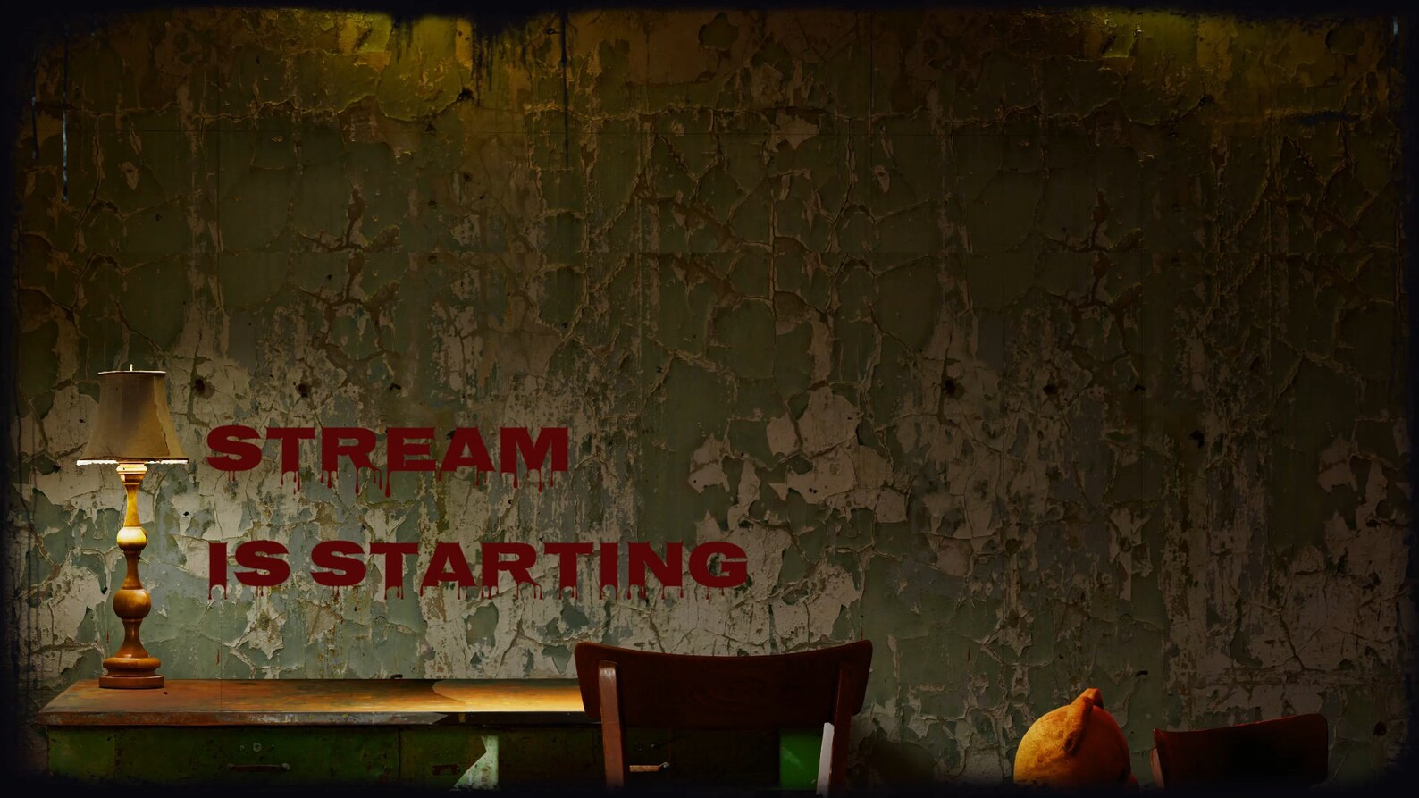 Animated Twitch Overlay Haunted Room Horror Stream Package - Etsy