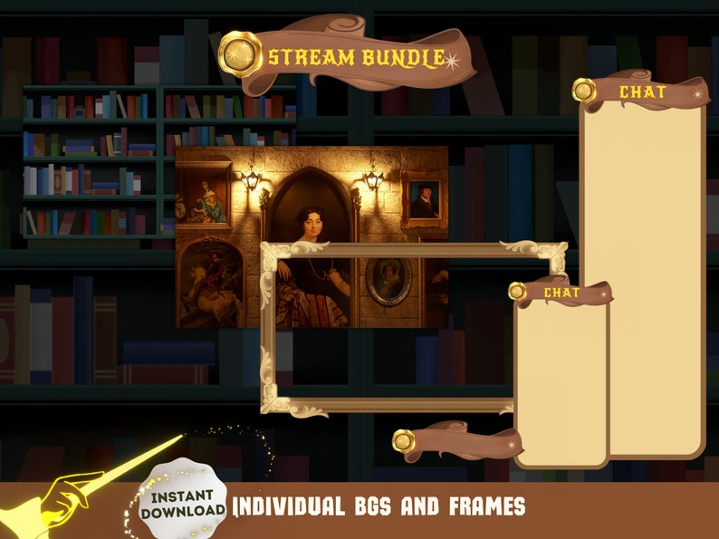 Animated Twitch Hogwarts Legacy Overlay Stream Package Bundle - Etsy UK