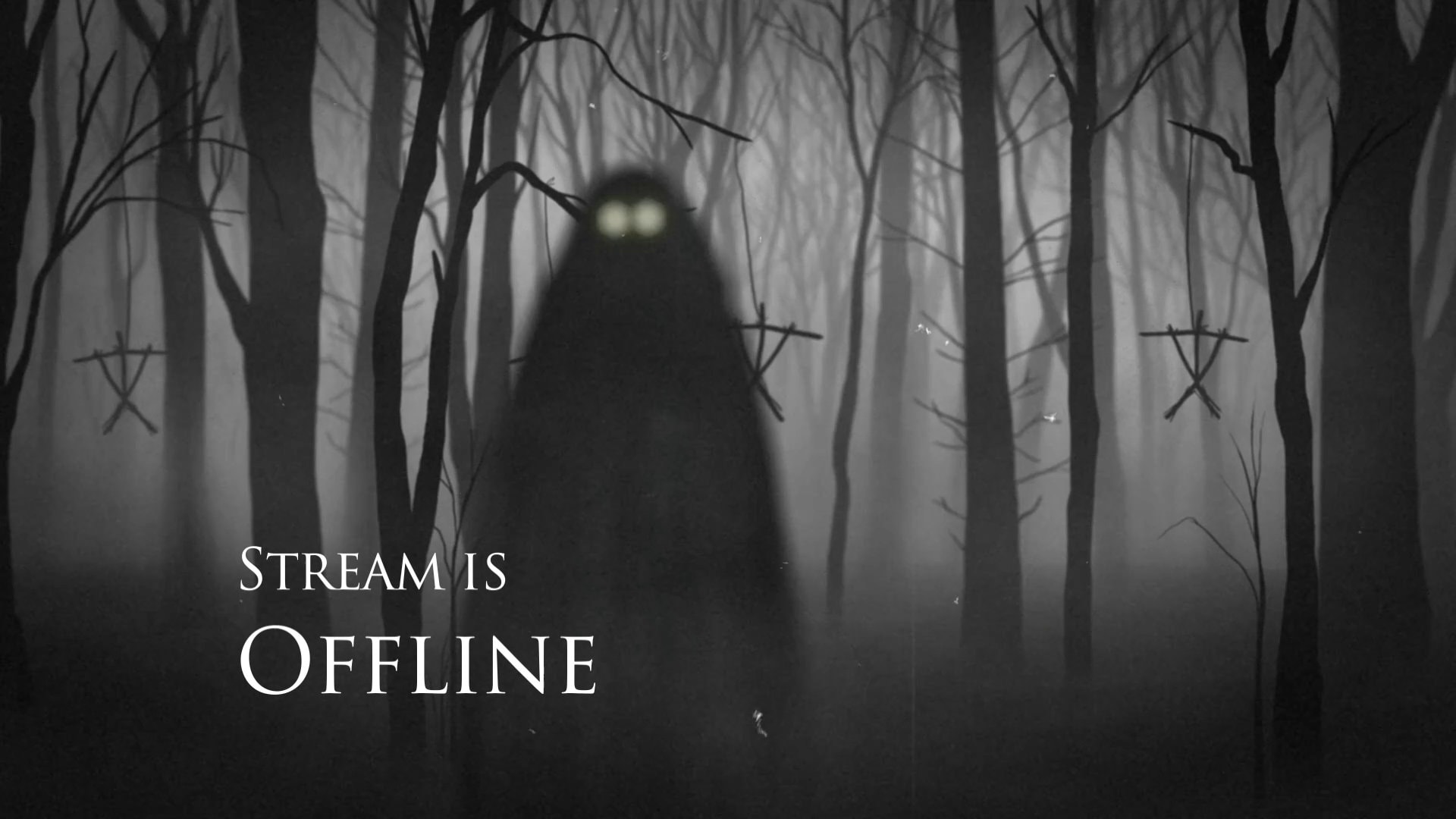 Animated Goth Horror Stream Twitch Package Horror Overlay | Etsy