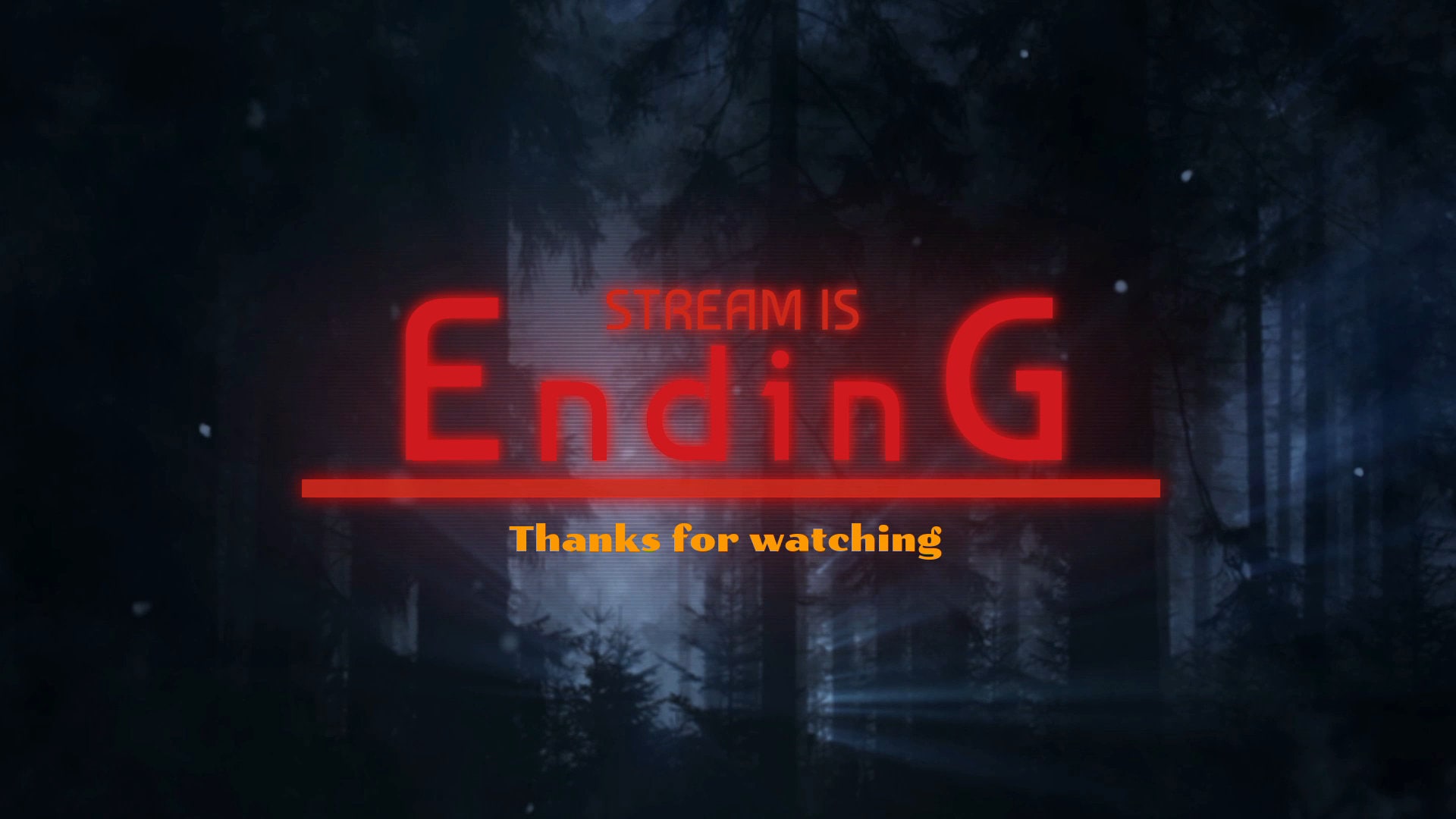 Animated Twitch Overlay Stream Screen Pack | Stranger Things | Starting ...