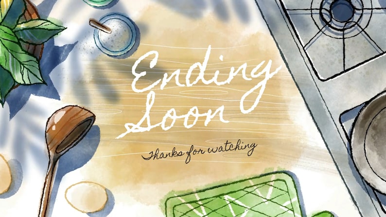 Animated Cute Twitch Overlay Cooking Chef Stream Pack - Etsy