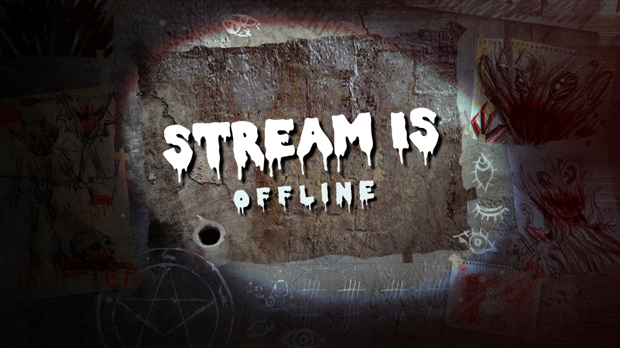 Animated Twitch Overlay Horror Stream Pack Goth Scenes and - Etsy Canada