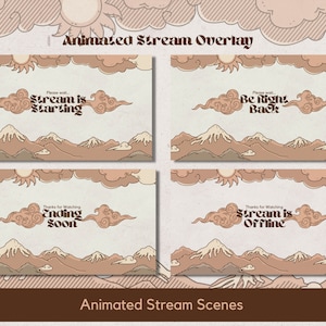 Animated Twitch Overlay Medieval Stream Pack - D&D Inspired Scenes ...