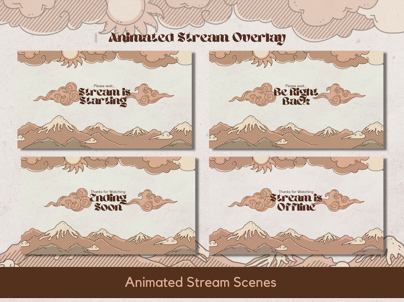 Animated Twitch Overlay Medieval Stream Pack - D&D Inspired Scenes ...