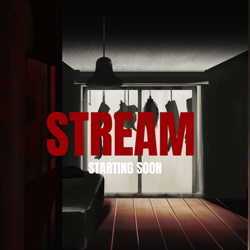 Animated Twitch Overlay Haunted House Horror Scenes Starting - Etsy