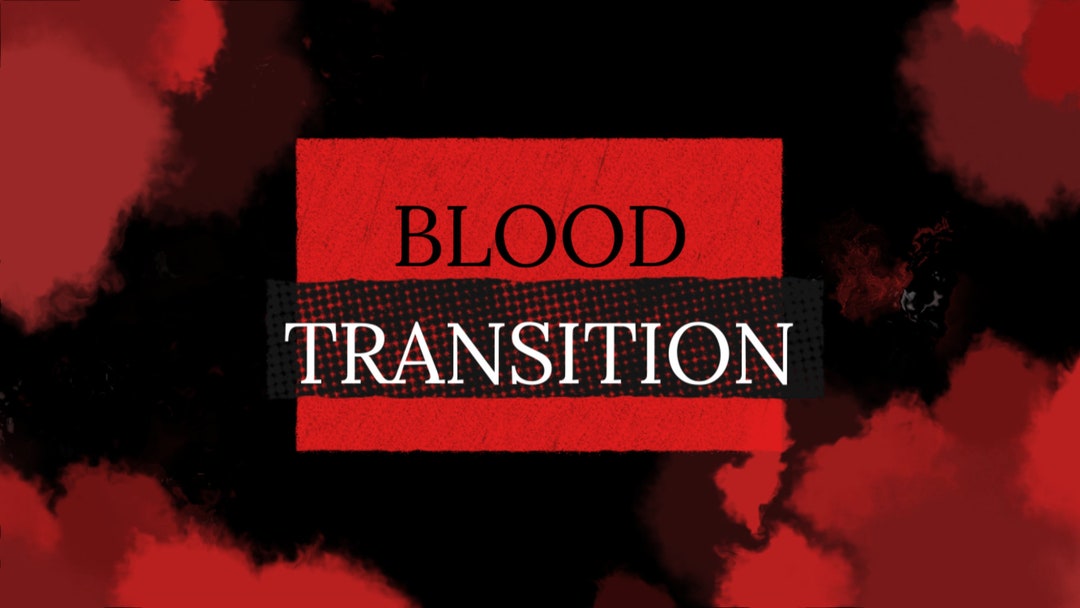 Animated Twitch Stinger Transition Bloody Effect Bundle Set (twitch ...