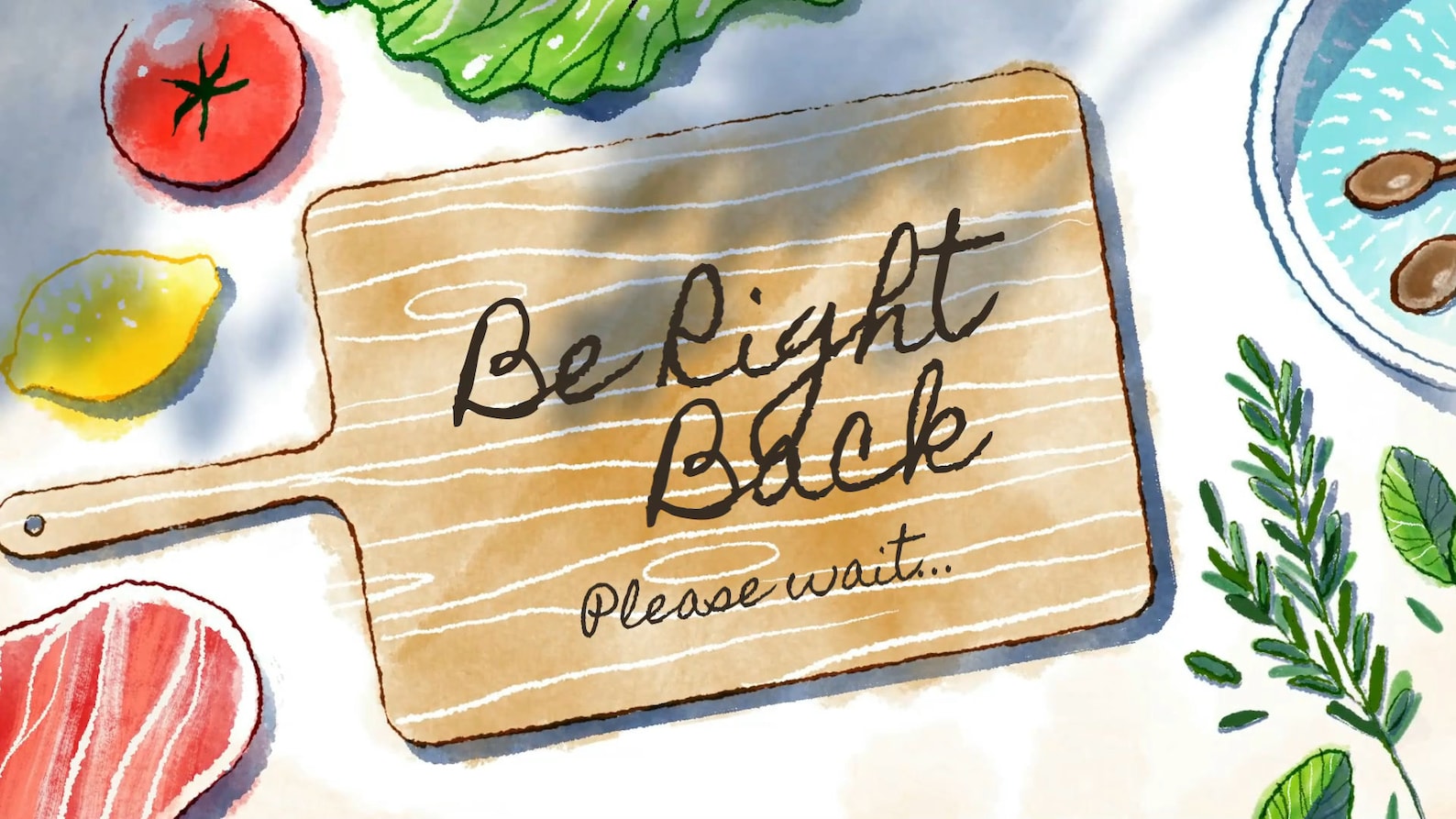 Animated Cute Twitch Overlay Cooking Chef Stream Pack Overlay Scenes ...