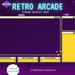 Animated Retro Arcade Twitch Overlay Package - Etsy