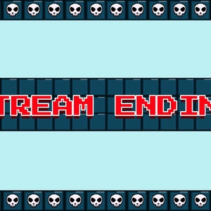 Animated Pixel Stream Overlay | 8bit Retro Game Scenes - Etsy