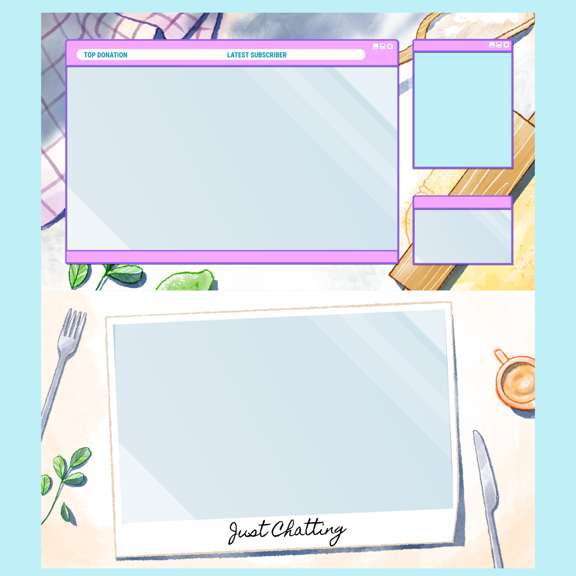 Animated Cooking Chef Twitch Overlay – Stream Scenes Pack - Etsy UK