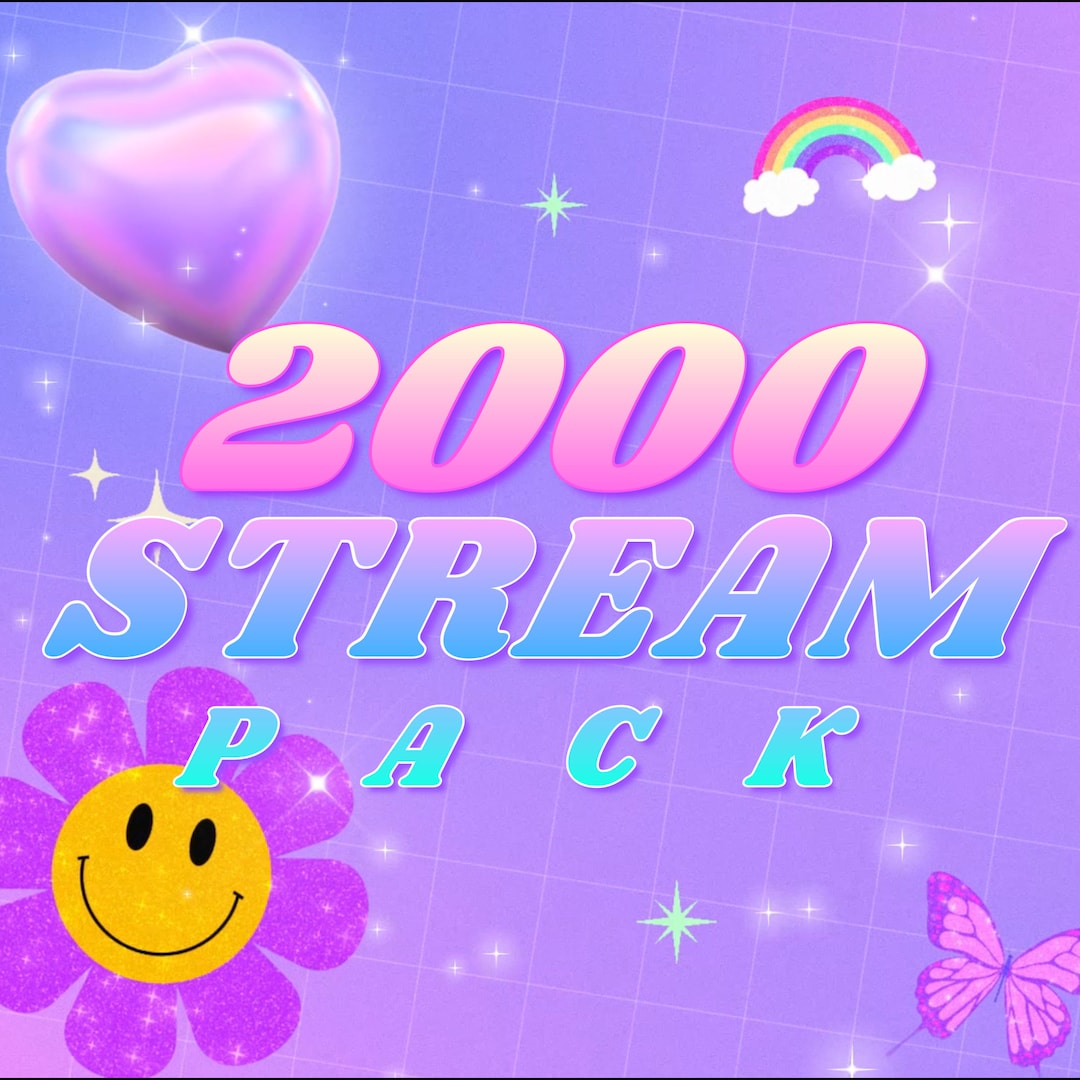 Animated Y2K Twitch Stream Package: 6 Scenes, Premade Overlays - Etsy