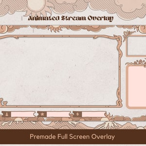 Animated Twitch Overlay Medieval Stream Pack - D&D Inspired Scenes ...