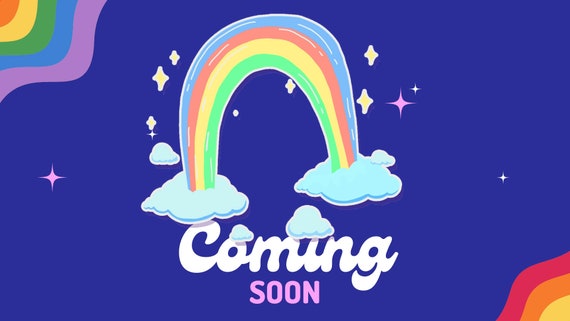 Animated Twitch Overlay LGBTQ Pride Month Rainbow Stream Pack | Etsy Canada