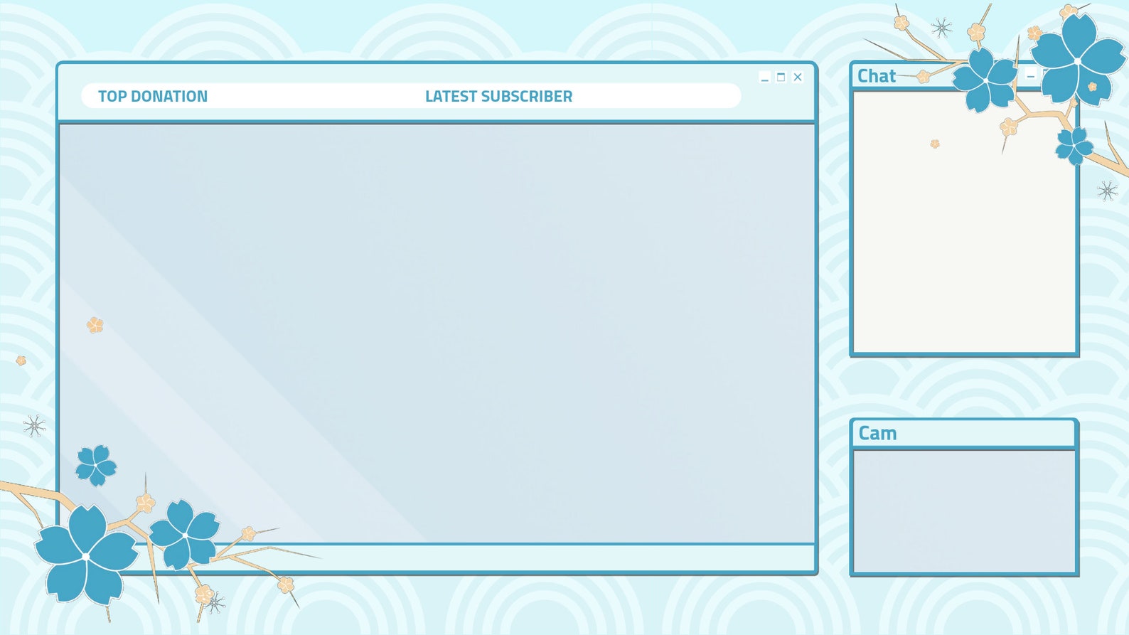 Animated Twitch Overlay Japan Japanese Art Stream Overlay - Etsy Canada