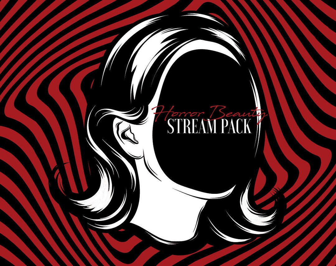Animated Twitch Overlay Horror Beauty Goth Bloody Twitch Loading Scenes ...