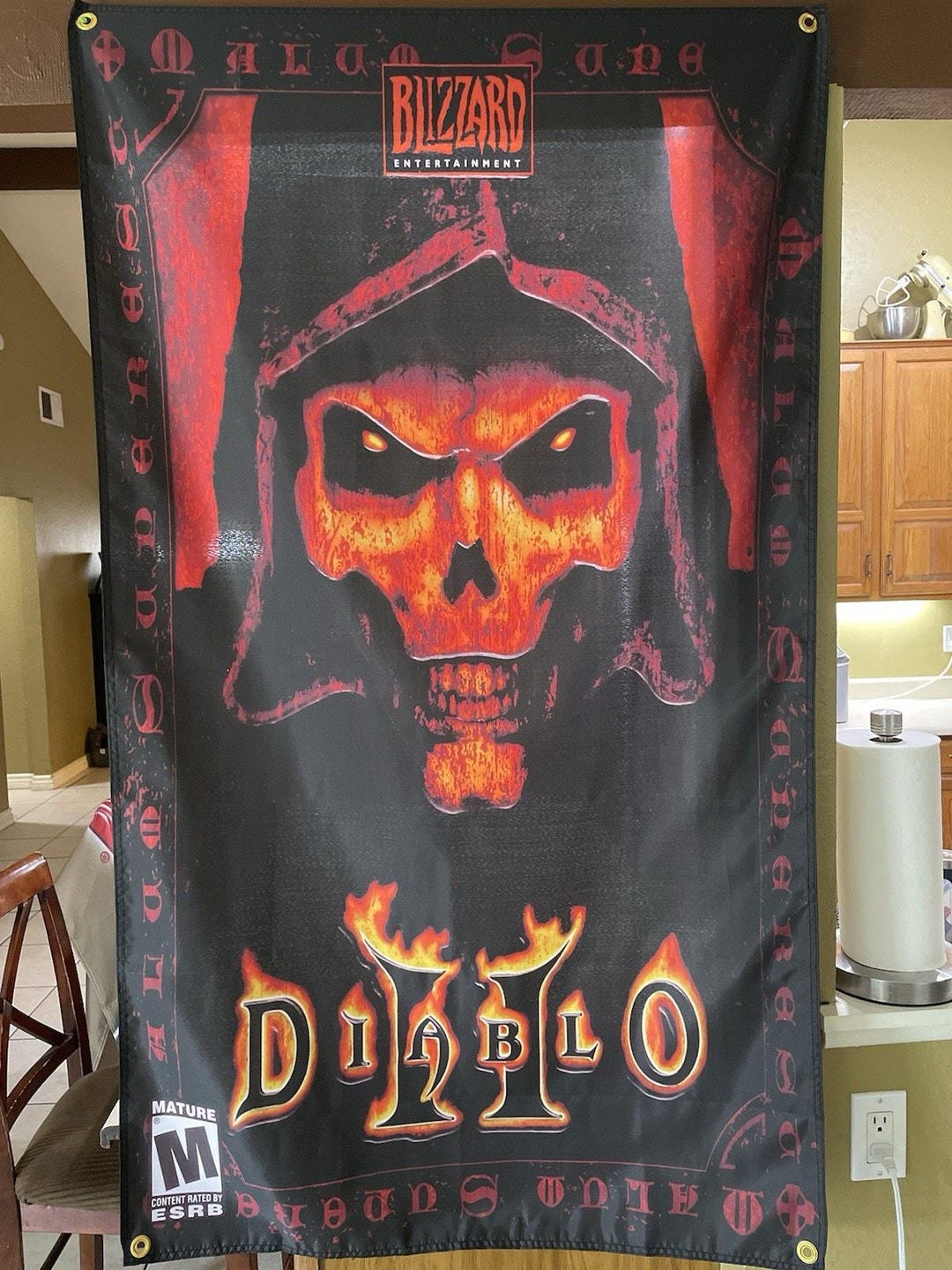 Diablo II 5ft Flag PC 2000 Blizzard Banner Poster 2 RTS - Etsy