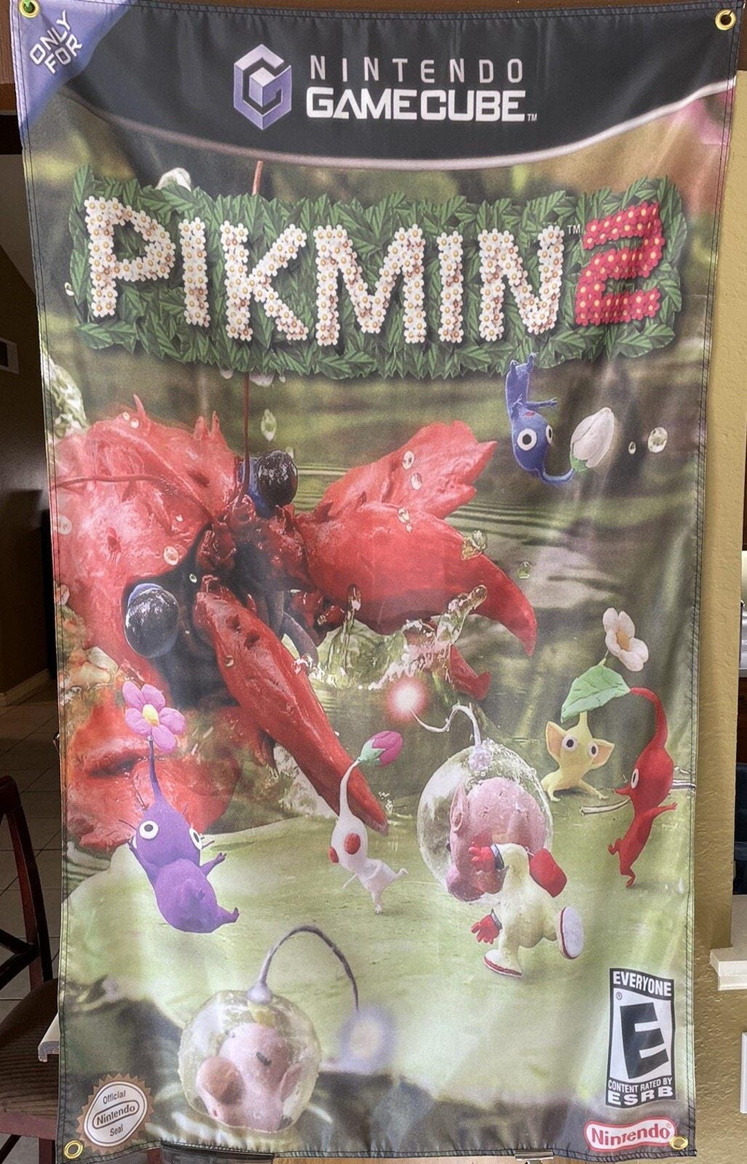 Nintendo Gamecube Pikmin 2 5' Flag Poster Banner 2004 - Etsy