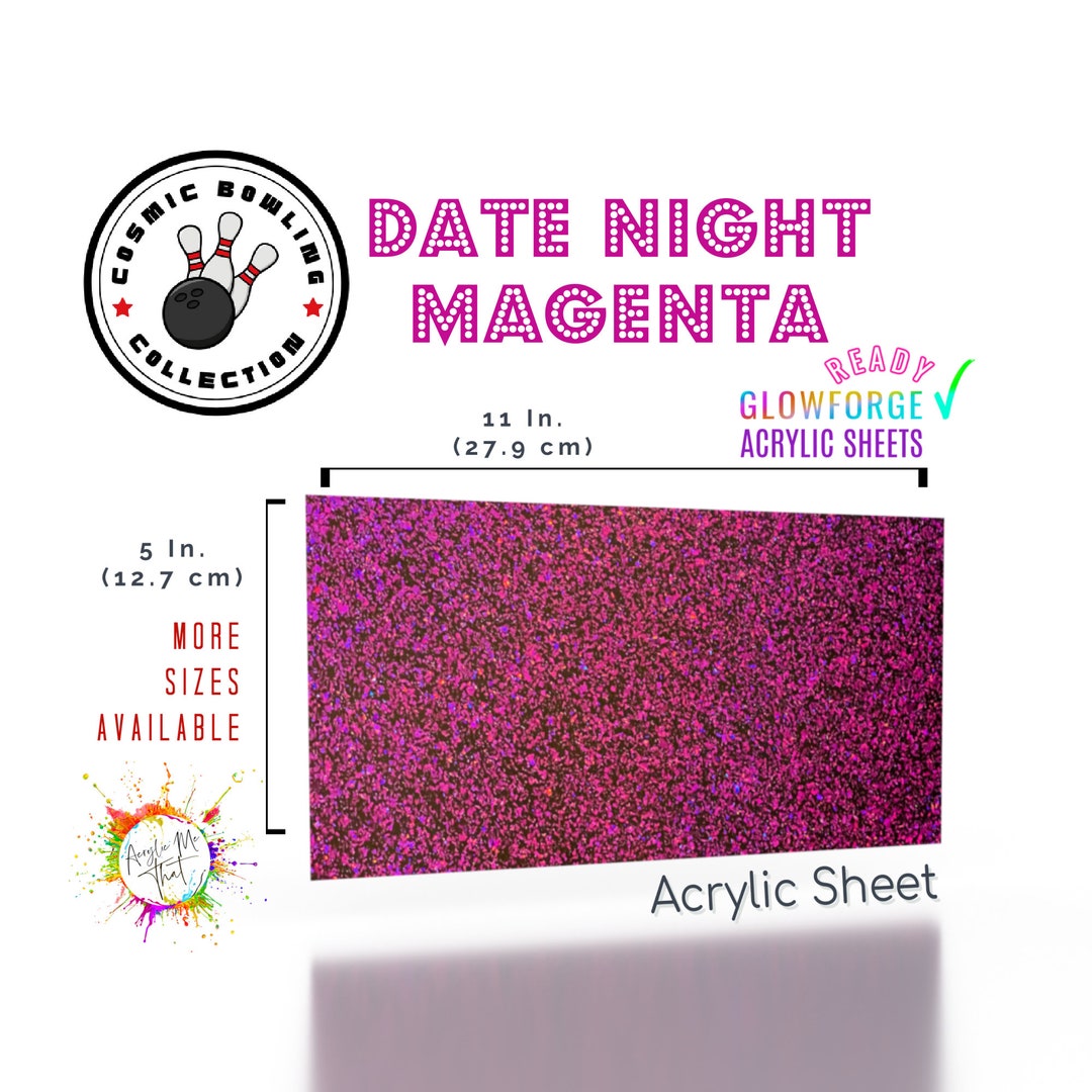 Laser Acrylic Sheet Glowforge Laser Safe Acrylic Sheets Gold Glitter ...