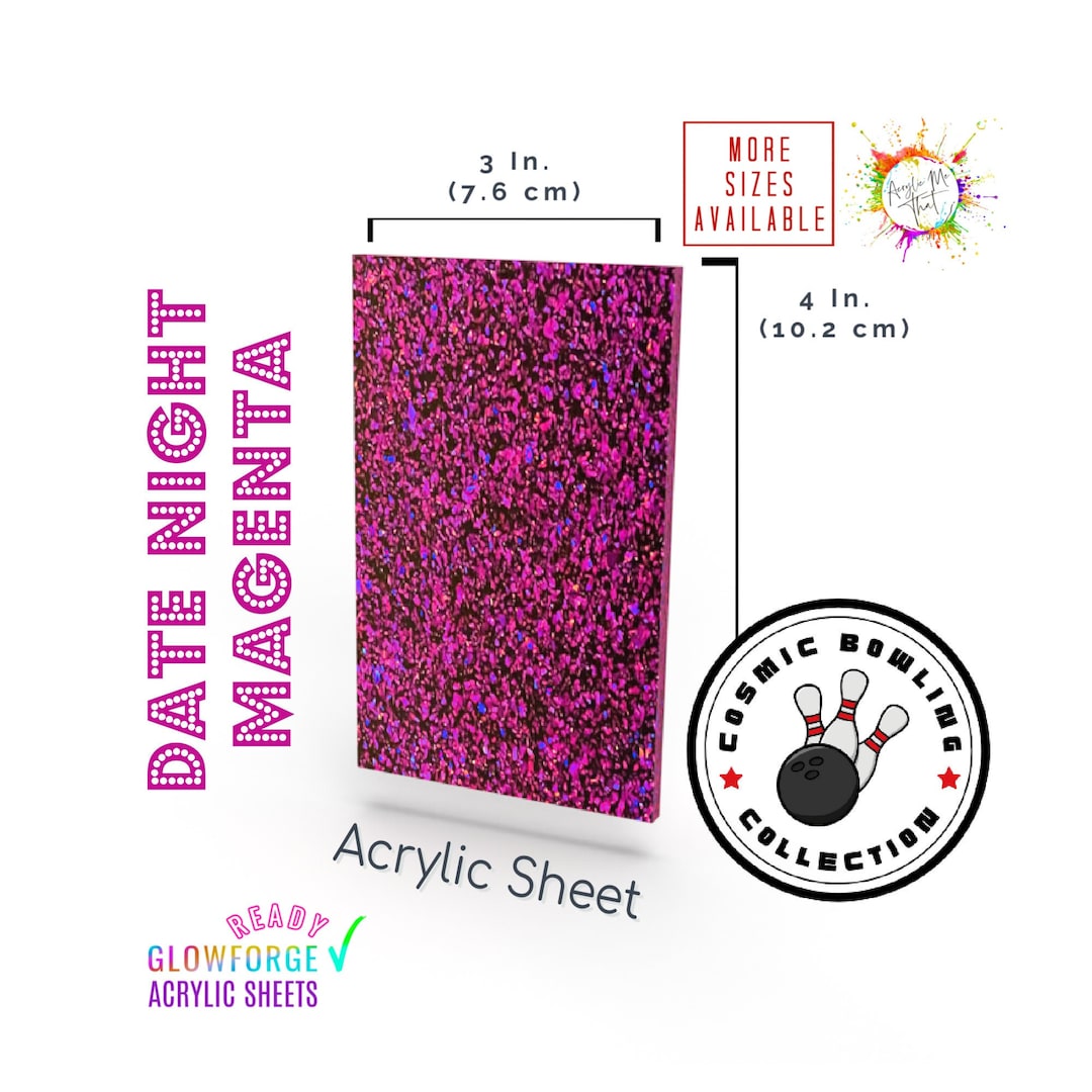 Glitter Cast Acrylic Sheet - Etsy