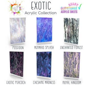 Acrylic Sheets Glowforge Laser Safe Sheet Cast Glitter Blanks Laserable ...