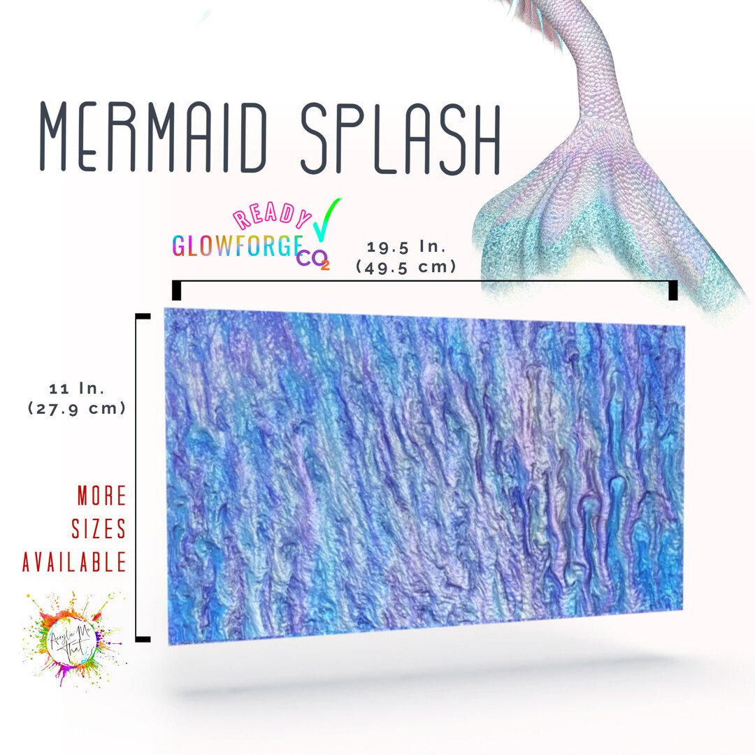 Acrylic Sheet Glowforge Safe Sheets Laserable Plastic Cast Marble Swirl ...