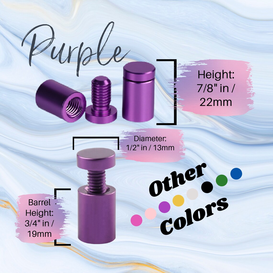 Glass Hardware Fittings Fastener Frameless Floating Frame | Etsy