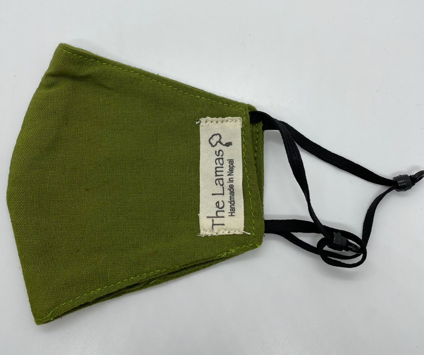 Hemp Mask Pack of 2 Pcs Shades of Green - Etsy