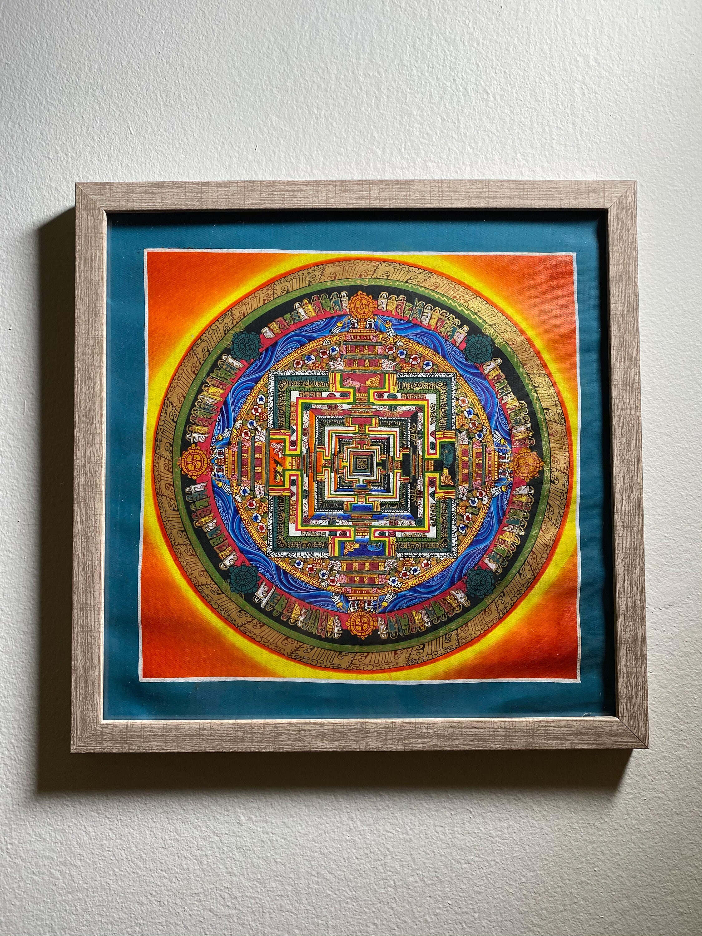 Tibetan Mandala Thangka Painting - Price per Painting - Etsy
