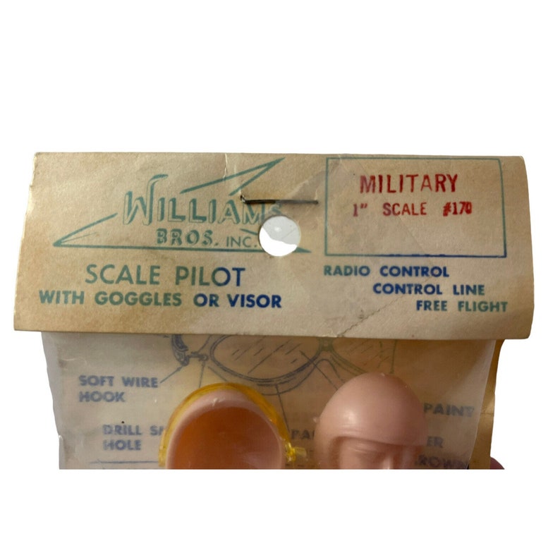 Williams Bros RC Model 1 Scale Military Pilot Yellow Goggles 170 - Etsy