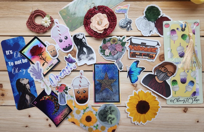 Mini Holographic Rosa Vinyl Sticker - Etsy