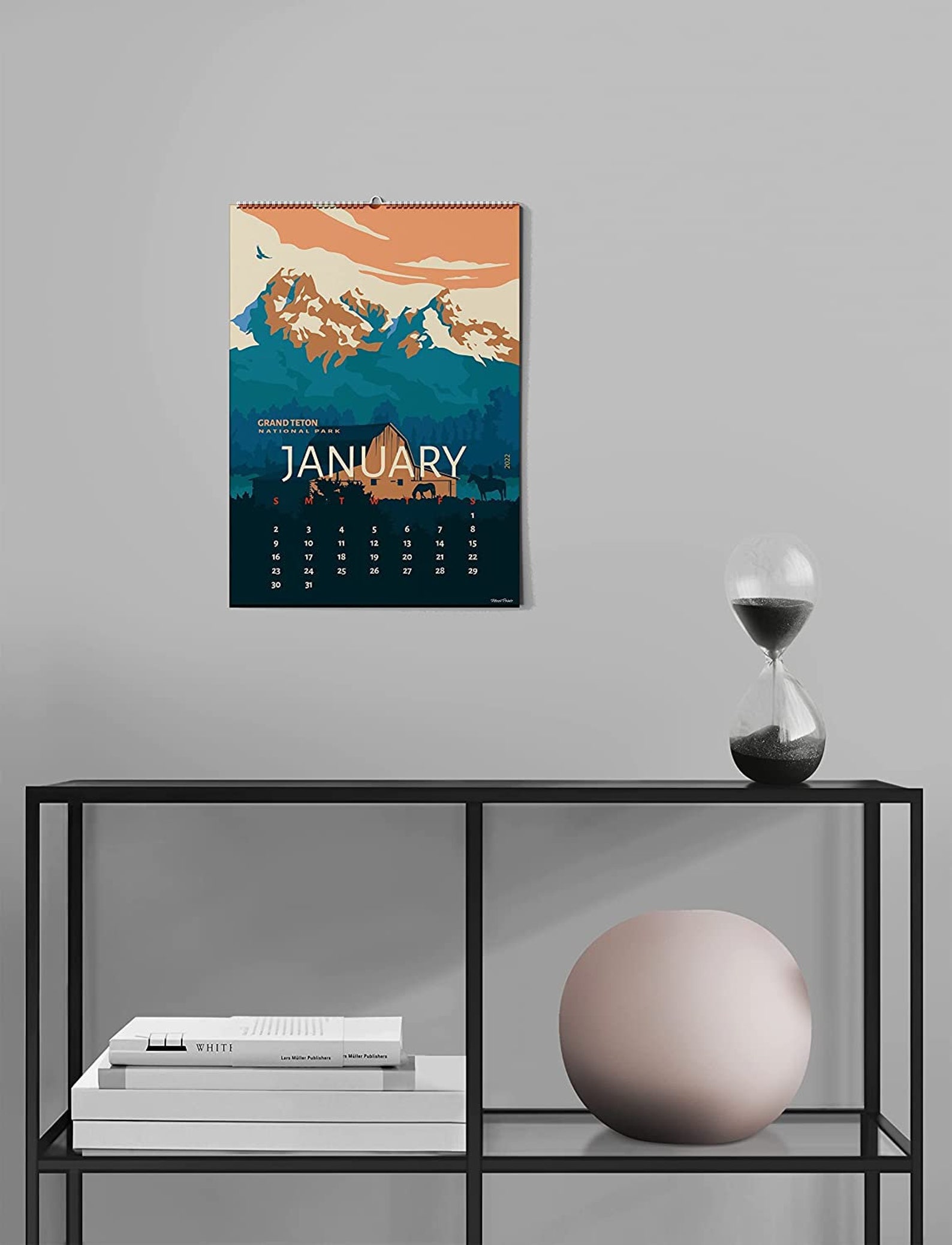 2023 Decorative National Park Posters Wall Calendar - Etsy