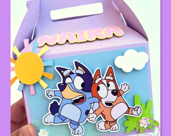 Bluey Gable Boxes - Etsy