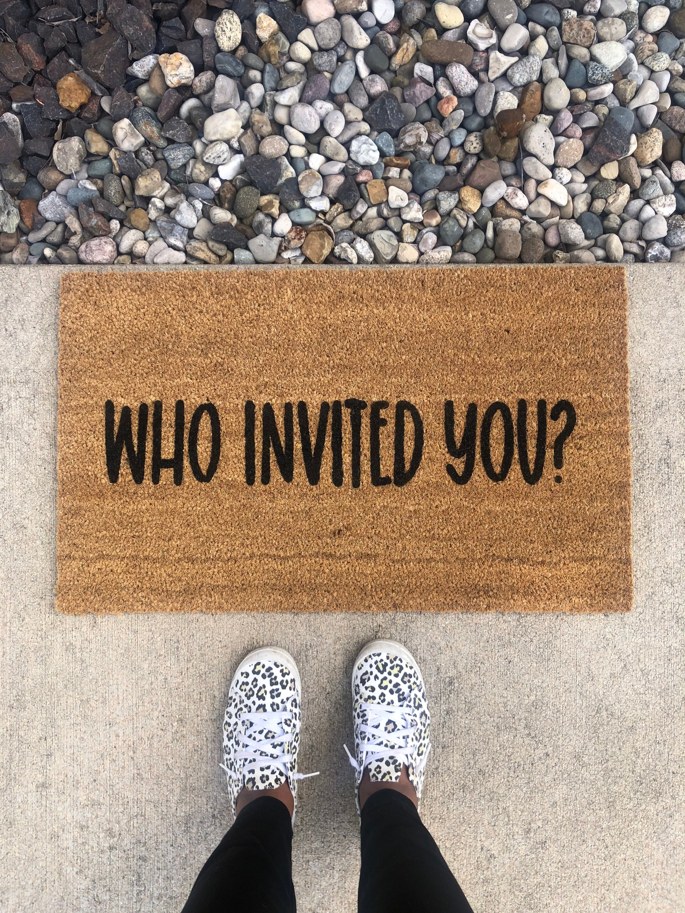 Funny Doormat, Housewarming Gift, Birthday Gift, Welcome Mat, Outdoor ...