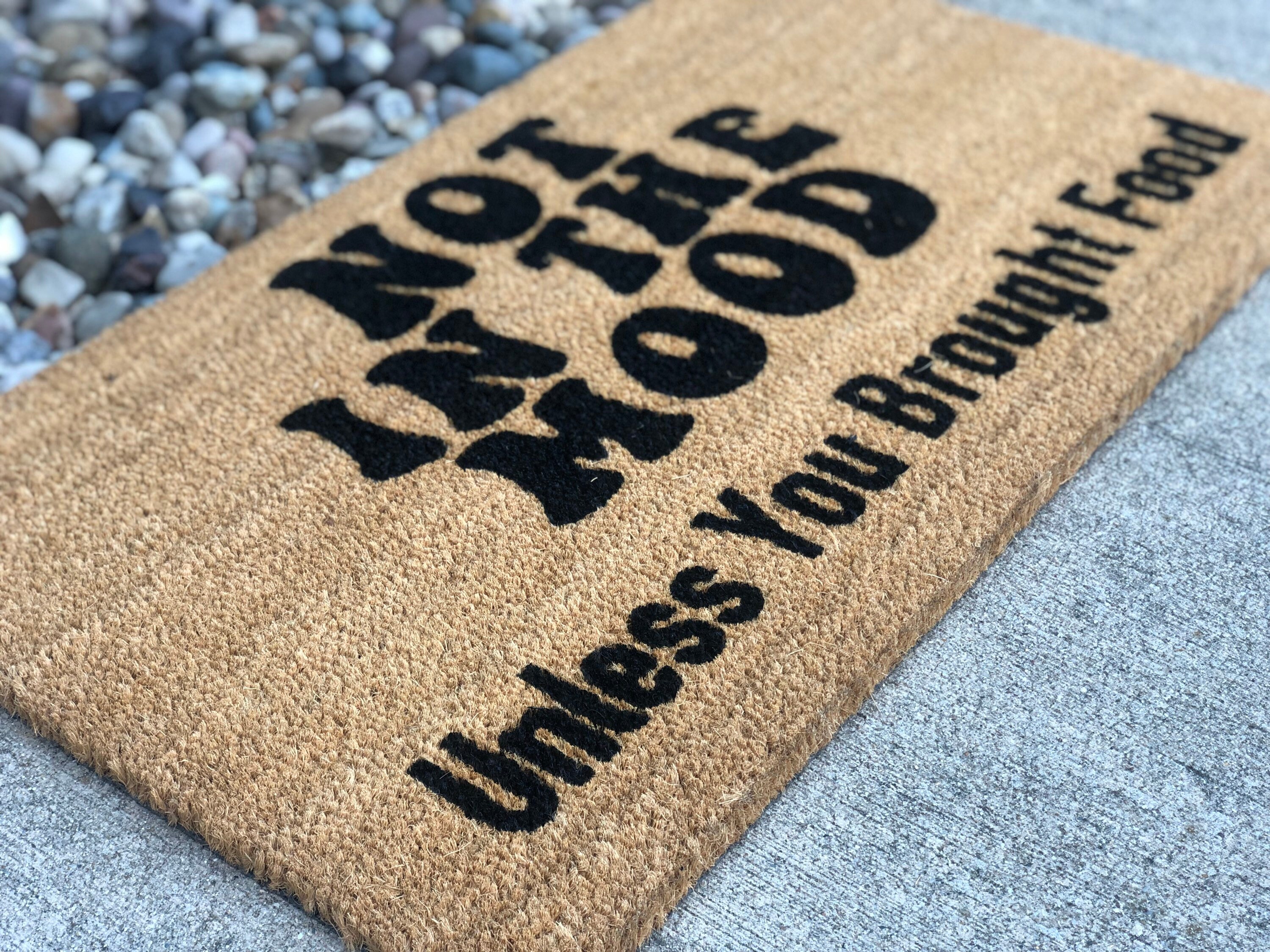 Funny Welcome Mat, Housewarming Gift, Birthday Gift, Welcome Mat, Funny ...
